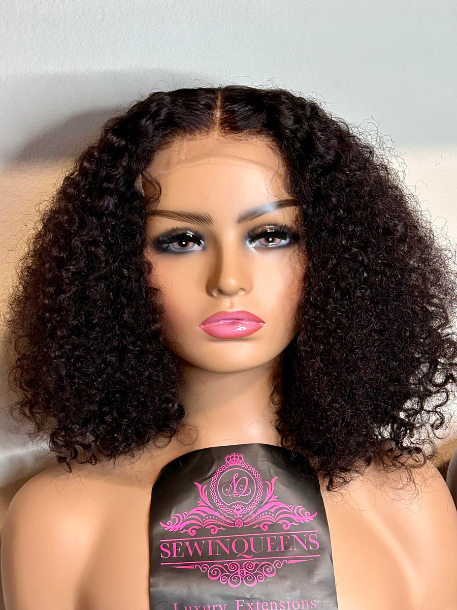 DOMINICAN CURLY BOB – SewinQueens Luxury Extensions